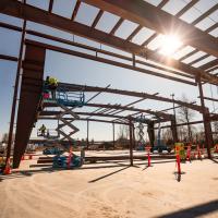 China Durable Steel Structure Car Showroom Porsche Exhibition Hall Building Construction for sale