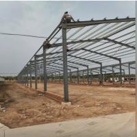 China Prefabricated Galvanized Steel Structure Farm House With Large Span for sale