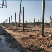China Prefabricated Galvanized Steel Structure Farm House With Large Span for sale