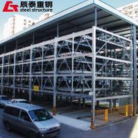 China Prefabricated Steel Parking Structures Metal Frame Garage Customized for sale