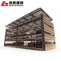 China Prefabricated Steel Parking Structures for Three Dimensional Garage for sale