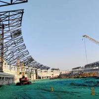China High Rise Long Span Steel Structure Gymnasium Prefabricated Customized for sale