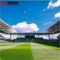 China Large Span Galvanized Steel Structure Building Hot Rolled For Stadium Football Field for sale