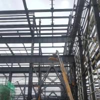 China Commercial Prefabricated Steel Structure Office Building Corrosion Resistant for sale