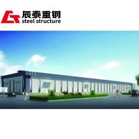 China Soundproof Steel Structure Office Building Prefabricated Metal Warehouse for sale