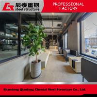 China Modern Prefab Steel Commercial Buildings Customized Good Stiffness for sale
