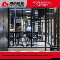 China Modern Prefab Steel Commercial Buildings Customized Good Stiffness for sale