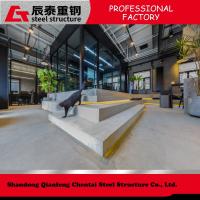 China Modern Prefab Steel Commercial Buildings Customized Good Stiffness for sale