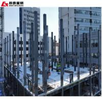 China Multi Storey Steel Modular Prefab Office Buildings , Modern Steel Apartment Building for sale
