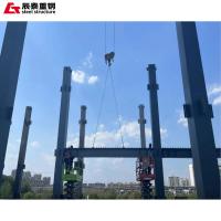 China Multi Storey Steel Modular Prefab Office Buildings , Modern Steel Apartment Building for sale