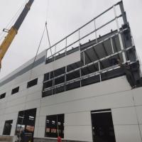 China Prefabricated Steel Apartment Building , Light Steel Structure Frame Construction for sale