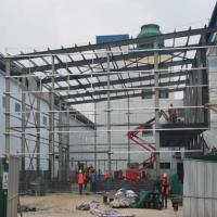 China Prefabricated Steel Apartment Building , Light Steel Structure Frame Construction for sale