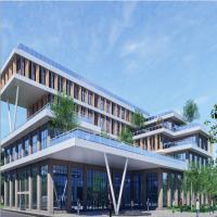 China Commercial Steel Structure Office Building Modular Steel Frame Workshop Buildings for sale