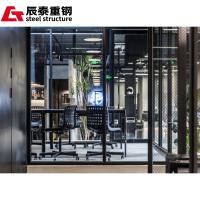 China Fireproof Commercial Steel Frame Building Construction Wind Resistant for sale