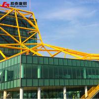 China Galvanized Steel Structure Construction 1000 Tons For Showroom Office for sale