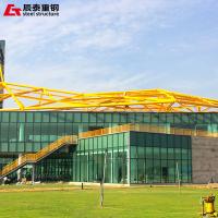 China Galvanized Steel Structure Construction 1000 Tons For Showroom Office for sale
