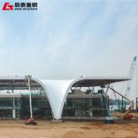 China Q235B Steel Structure Construction for Gallery Showroom Office Building Shopping Mall for sale