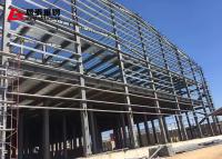 China Q355B ASTM A572 Steel Structure Office Building with Glass Curtain for sale