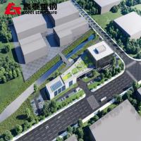 China Good Stability Steel Shed Office High Rise Frame Metal Building for sale