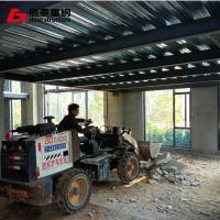 China Multi Storey Prefab Steel Structure Office Building With EPS Big Wave Tile Roof for sale