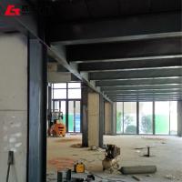 China Multi Storey Prefab Steel Structure Office Building With EPS Big Wave Tile Roof for sale