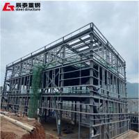 China Prefabricated Multi Story Building Construction Lightweight Steel Frame Building Manufacturers for sale