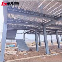 China Office Industrial Multi Storey Steel Frame Construction Large Span for sale