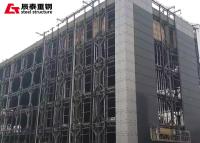 China Prefabricated Multi Storey Steel Frame Construction Q355B ASTM A572 for sale