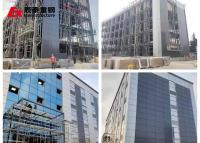 China Prefabricated Multi Storey Steel Frame Construction Q355B ASTM A572 for sale