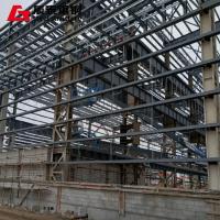 China Prefabricated Large Span Steel Structure Building Petrochemical Industry Metal Frame for sale