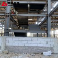 China Double Layer Steel Framed Buildings Color Customized for Factory / Office for sale