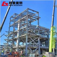 China Petrochemical Multi Storey Steel Frame Construction Galvanized Seismic Resistant for sale
