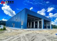 China Prefabricated Building Construction Steel Structure Large Span Eco Friendly for sale