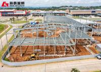 China Prefab Metal Building Construction Weather Resistant Steel Constructed Buildings for sale