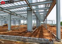 China Prefab Metal Building Construction Weather Resistant Steel Constructed Buildings for sale