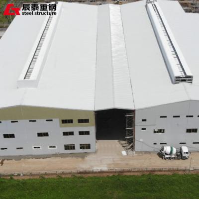 China Prefabricated Steel Frame Building Construction for Plant Factory Workshop for sale