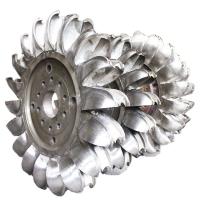 China High Speed Customized Pelton Hydro Turbine Runner Stainless Steel Material for sale