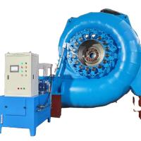 China High Or Low Speed Hydro Turbine Runner Customized Blade Number And Length for sale