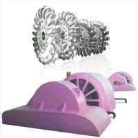 China 100kw-50mw Pelton Turbine Generator Stainless Steel Cast Iron F Insulation Air/Oil Cooling 6-10kV Rated Voltage for sale