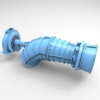 China 6-35kV Tubular Turbine Power Generator with Frequency Conversion Speed Regulation Mode for sale