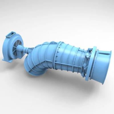 China 6-35kV Tubular Turbine Power Generator with Frequency Conversion Speed Regulation Mode for sale