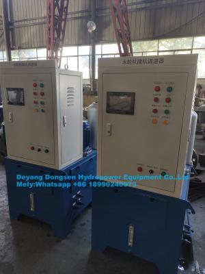 China Hydraulic Hydro Turbine Governor for Grid connection function and adjustment function for sale