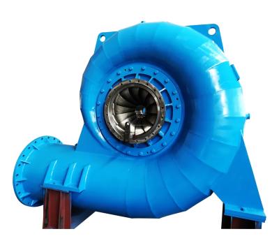 China Automatic 50Hz/60Hz Francis Steam Turbine Generator 400V 800V 6.3kV 10kV Rated Voltage 450-1000RPM for sale
