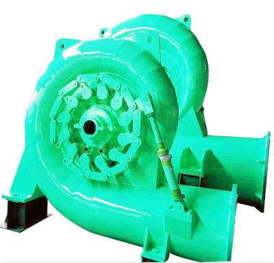 China 400V 800V 6.3kV 10kV Automatic Control Mode Francis Turbine Generator for sale