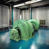 China Durability Customized Hydroturbine Generator 50HZ/60HZ Frequency Water Head 5m-500m for sale
