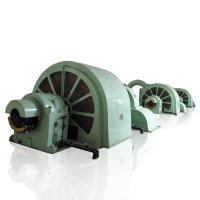 China Power Output Pelton Turbine Generator Lightweight Design Brushless/Thyristor Excitation F Class Insulation for sale