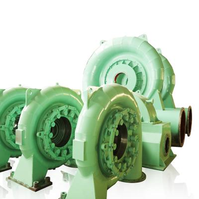 China Durability Steel Hydro Turbine Generator 450-1000rpm For Water Head 5m-500m for sale