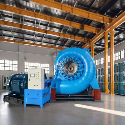 China Efficiency Water Turbine Generator With Brushless Silicon Excitation for sale