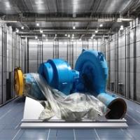 China Vertical Shaft Francis Hydro Turbine Generator With Stainless Steel Runner for sale