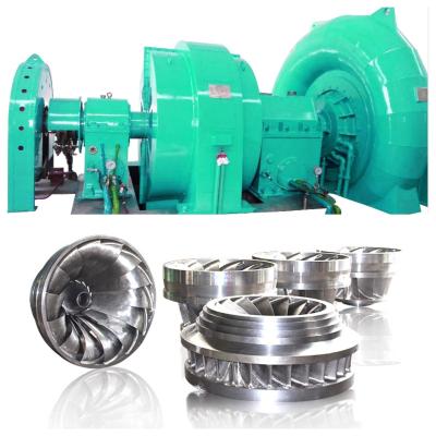 China Automatic Control and Stainless Steel Runner Material Francis Turbine Generator Suitable for sale
